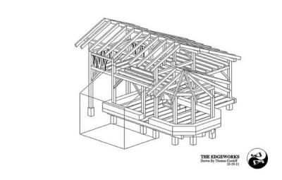 Small Timber Frame House Plans and Workshop - Tiny House Blog