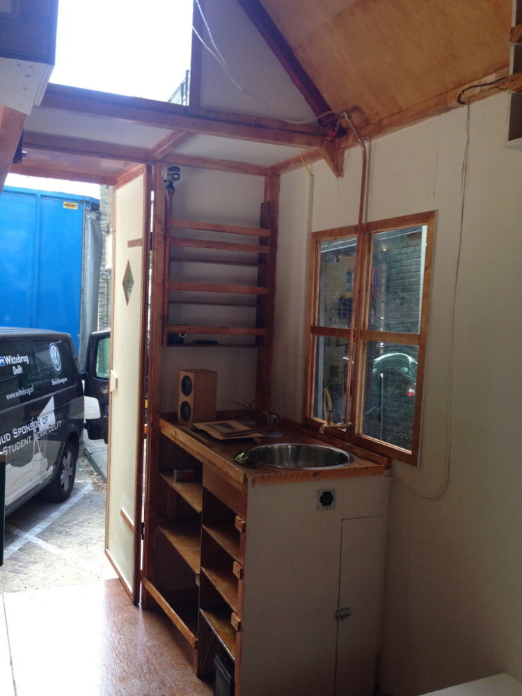 Tiny House Euro on Instructables Built in 75 Hours - Tiny House Blog