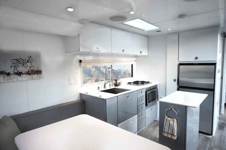 Modern, mobile Living Vehicle has innovative secrets - Tiny House Blog