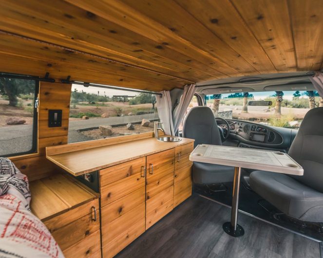 Boho Camper Vans Custom Vans and Outdoorsy Rentals - Tiny House Blog