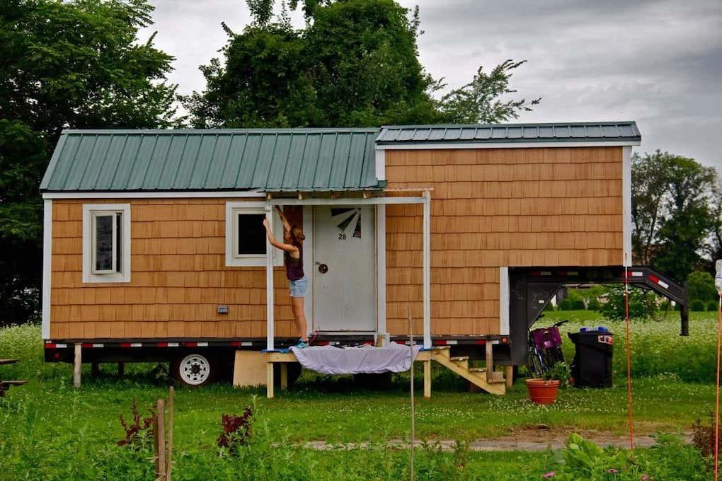 Building a Tiny House with Salvaged and Reused Materials - Tiny House Blog