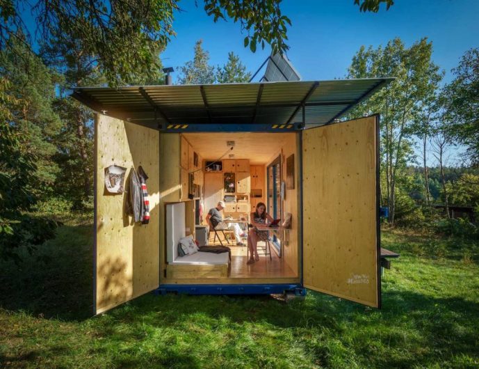 Off-Grid Container House Gaia - Tiny House Blog