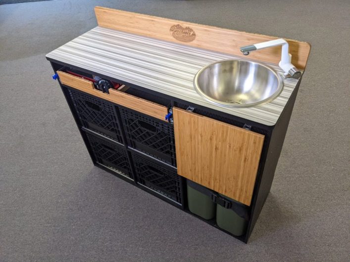 Van Kitchen Pods by Cascade Campers - Tiny House Blog