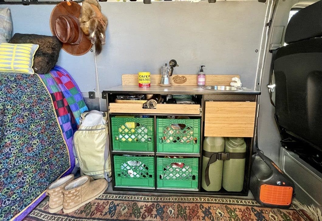 Van Kitchen Pods by Cascade Campers - Tiny House Blog