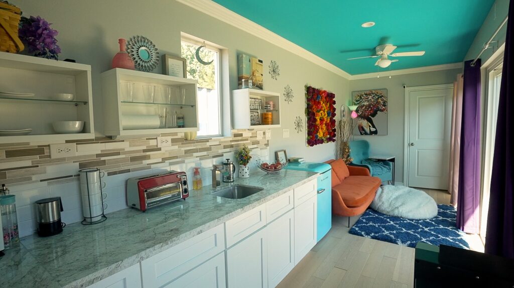 Her She-Shed Shipping Container House - Tiny House Blog