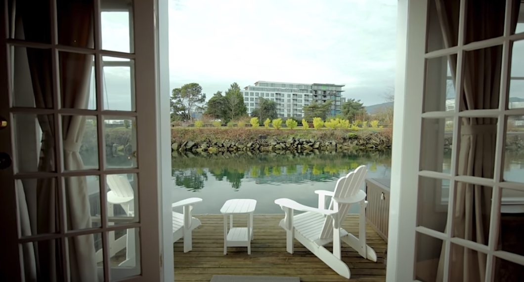 Woman’s Tiny Floating House with Stunning Interior - Tiny House Blog