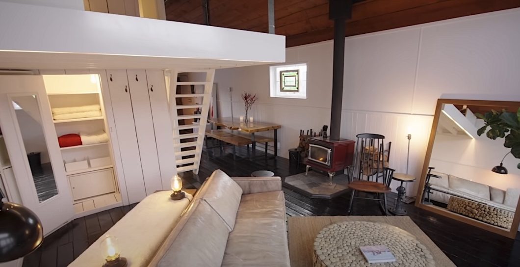 Woman’s Tiny Floating House with Stunning Interior - Tiny House Blog