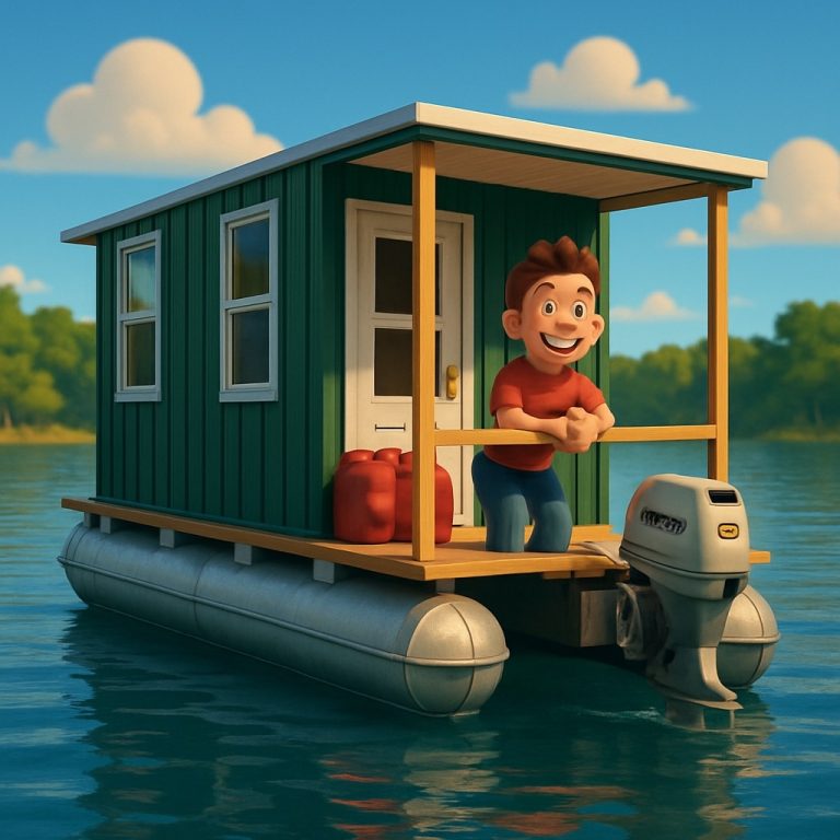 Shanty Boats: Simple Living on Water - Tiny House Blog